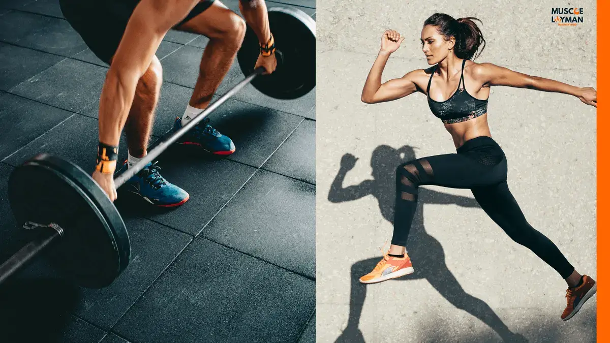 Training versus Running Footwear - Muscle Layman